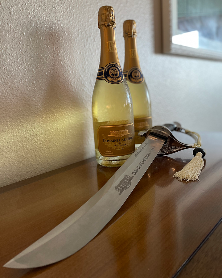 The Art and Ritual of Sabering Sparkling Wine: A Master Class – SOMM&SOMM